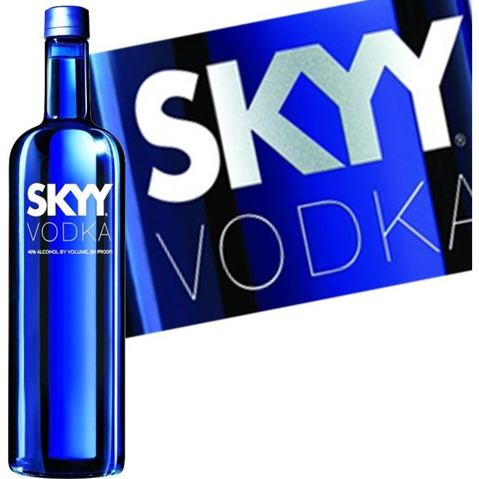 Skyy Vodka 70cl - La cave Cdiscount