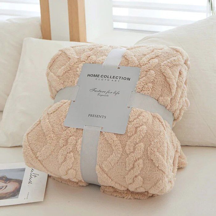 Glutnel Smile Throw Blankets,Soft Adult Bed Cover,Solid Document Tuff ...