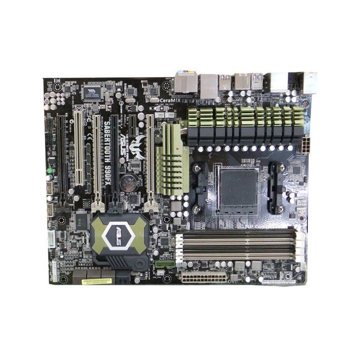 Carte mère ASUS SABERTOOTH 990FX AMD 990FX Socket AM3+ 4xDDR3 32GB ATX ...