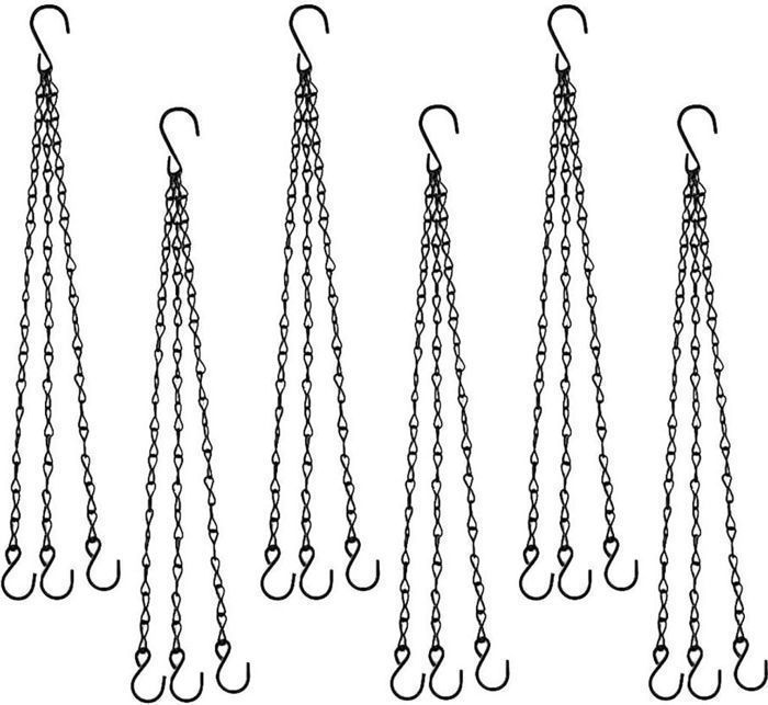 Chaînes métalliques,de chaînes, de la fleur de lumière,6 Pc plante ...