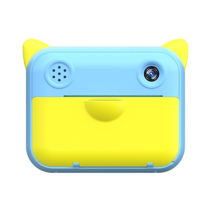 Bleu 32 Go-Appareil Photo instantané à impression thermique pour fille ...
