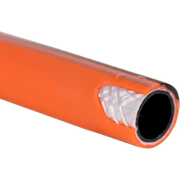 Tuyau D'Arrosage Orange Tuyau D'Arrosage Pvc 3 Couches Tressé - 10M-20M ...