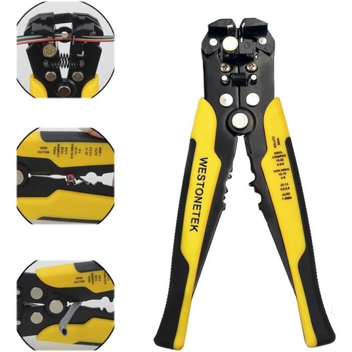 Professional 20,3 Cm Heavy Duty Extrémité Pince À Dénuder Cutter Pince ...