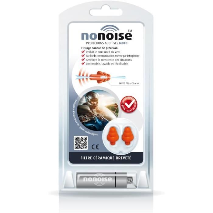 Nonoise Pro - Protection Auditive Chantier Et Atelier - Bouchon D'Oreille Avec Filtre Acoustique ...