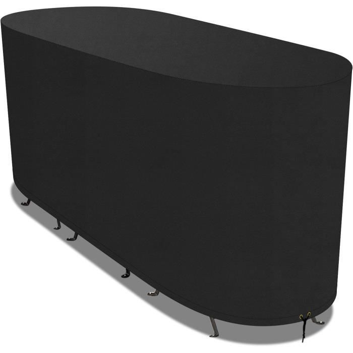 Grand ensemble de bistrot pour jardin extérieur, imperméable ...