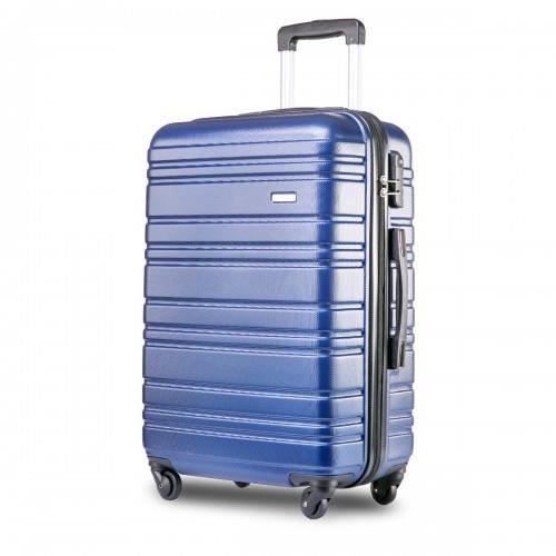 Ensemble de valises Coque rigide légère 4 roues de voyage bagages ...