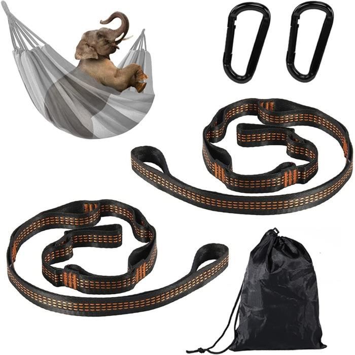 Sangles De Hamac 110 Pouces Corde De Hamac De Camping en Plein Air ...