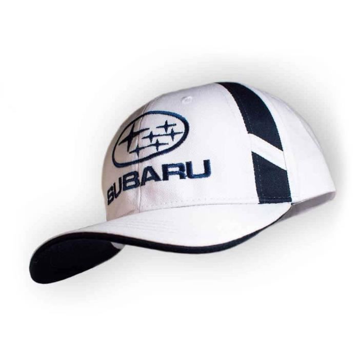 Casquette de Baseball - SUBARU Logo - Coton Unisexe BLANC Baseball cap ...