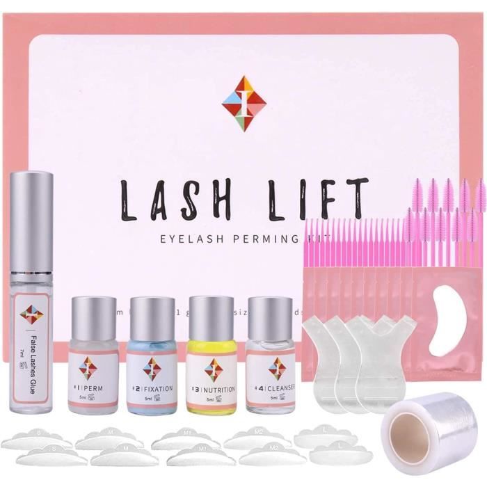 Traitements Et Soins Des Cils - Kit Lifting Topdirect Rehaussement Cils ...