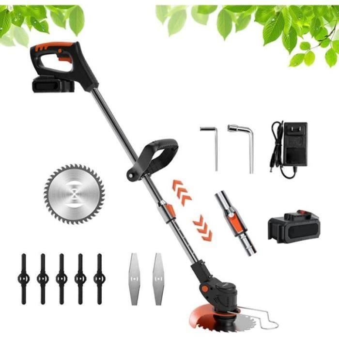 Rotofil Electrique Coupe-Bordures Débroussailleuse sans Fil avec 3 ...