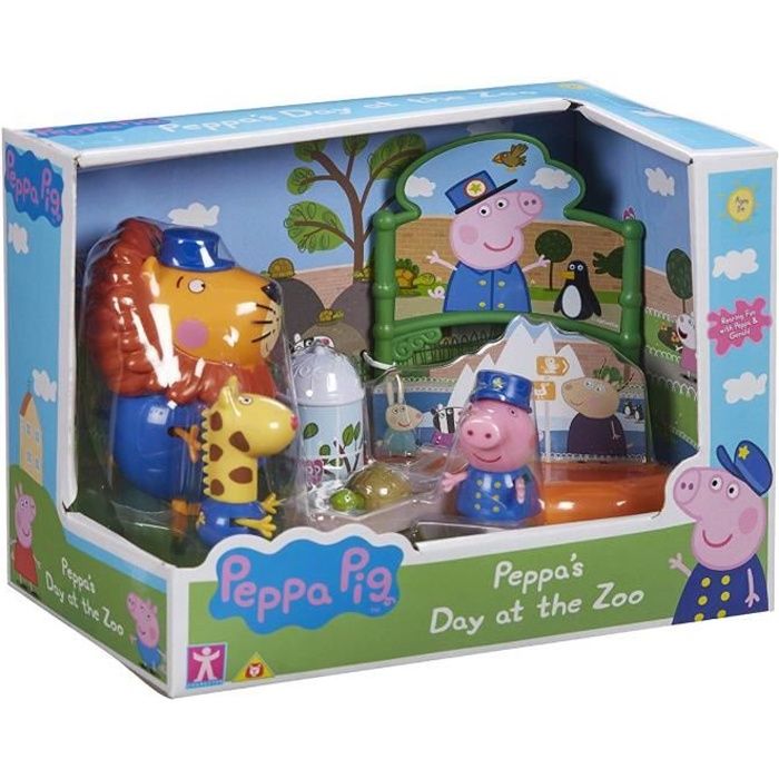 Journée Peppa Pig au Zoo Leo The Lion Set - Cdiscount Jeux - Jouets