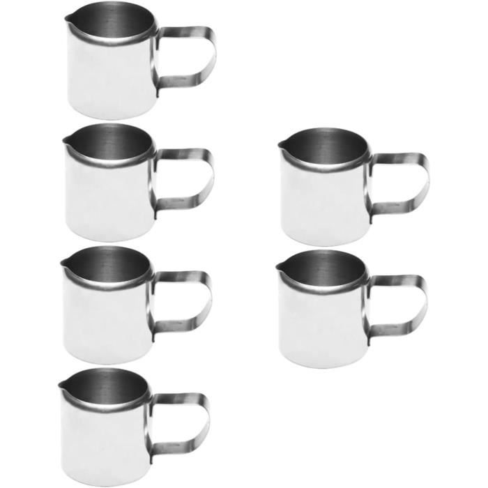 6 Pièces Mini Pot À Lait Expresso Wdt Tasse À Expresso Café Expresso ...