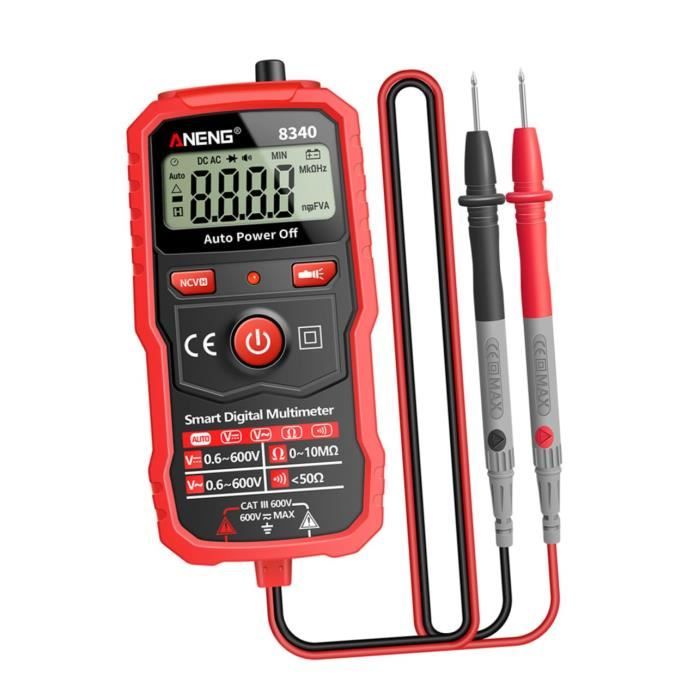 1 Jeu Multimètre Digital Multimètre Automatique Outil De Test ...