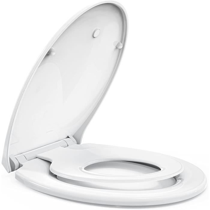 Abattant Wc - Limics24 - Lunette Toilette Système D Abaissement ...