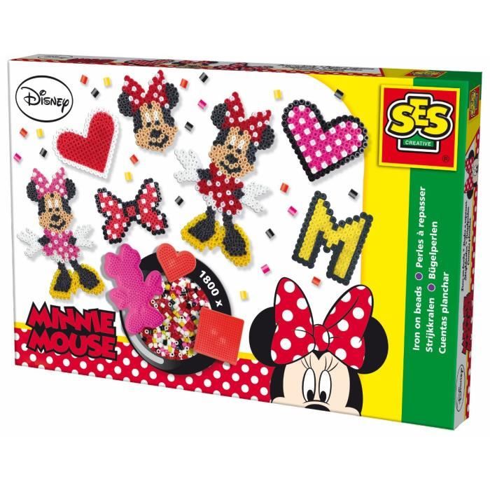 MINNIE MOUSE Perles à repasser 1800 pièces - Cdiscount Jeux - Jouets