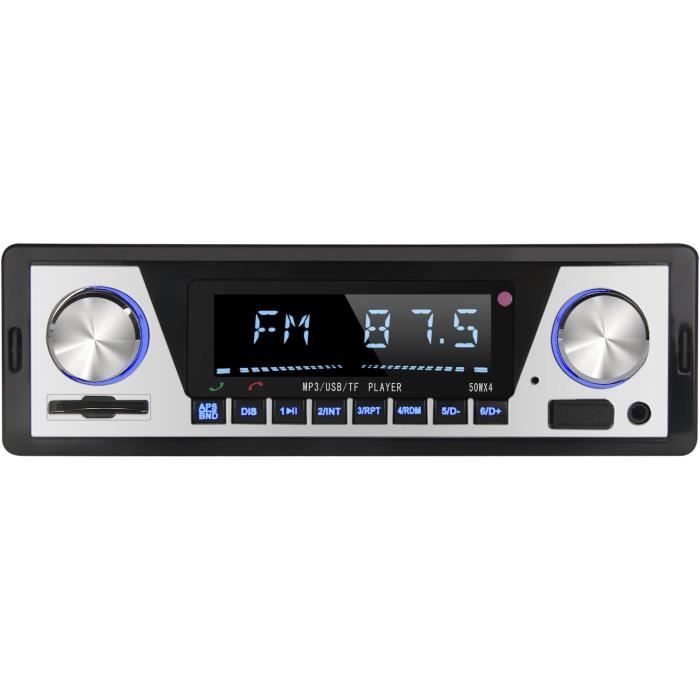 Autoradio Bluetooth - Poste Radio Voiture Bluetooth 5.0 Main Libre avec ...