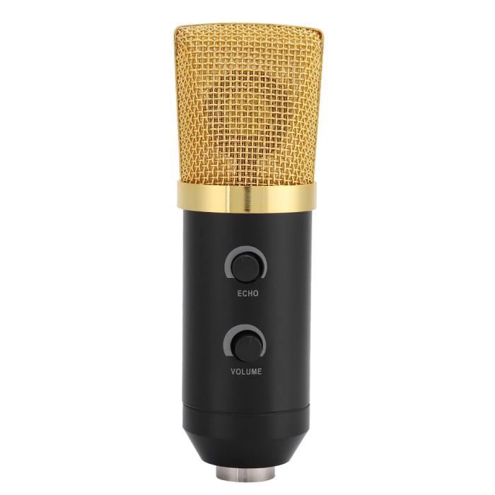 Tbest Microphone d'ordinateur Microphone unidirectionnel à condensateur ...
