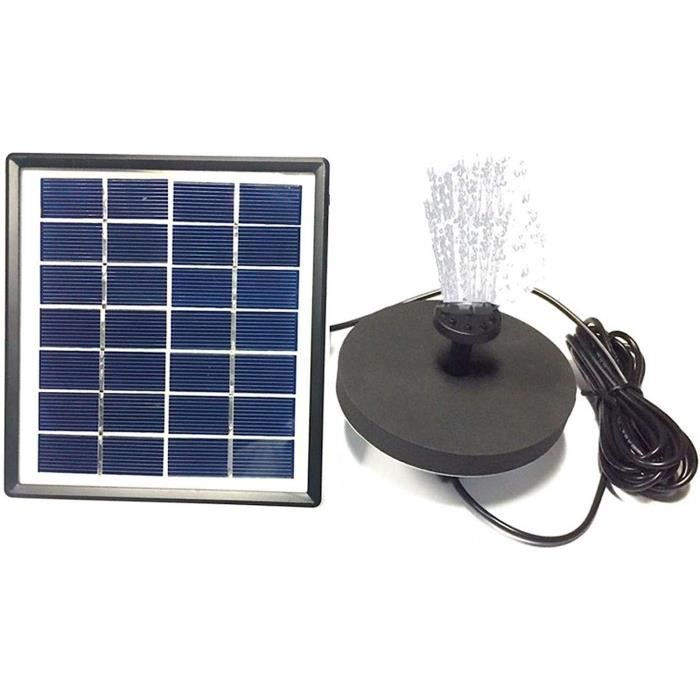 2W Pompe À Eau Solaire Fontaine Solaire Pompe Solaire Panneau Kit Pompe Fontaine De Jardin ...