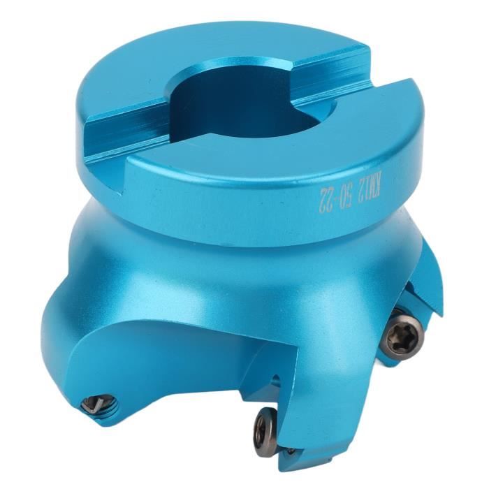 Zerone Fraise à surfacer CNC Fraise de visage 4 cannelures fraise fin ...