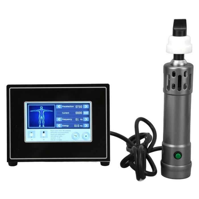 Atyhao Machine de thérapie ED Appareil de Thérapie par Ondes de Choc ...