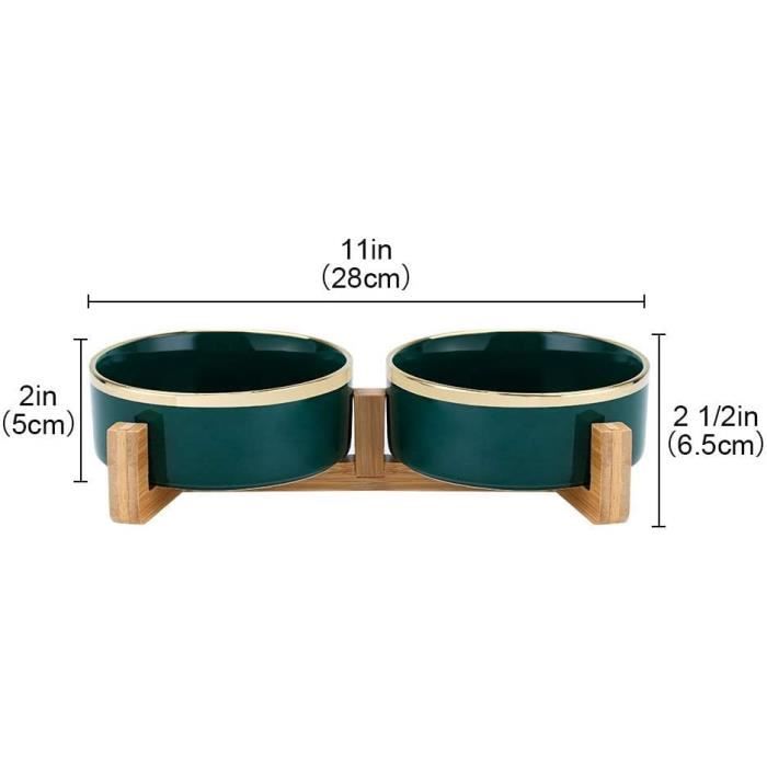 Vert Phnom Pet Gamelles pour Chien et Chat Gamelles Chien Chat ...