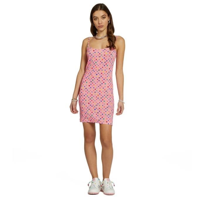 CHIARA FERRAGNI FEMME 72CBO911JS094414 ROSE VISCOSE ROBE Rose ...