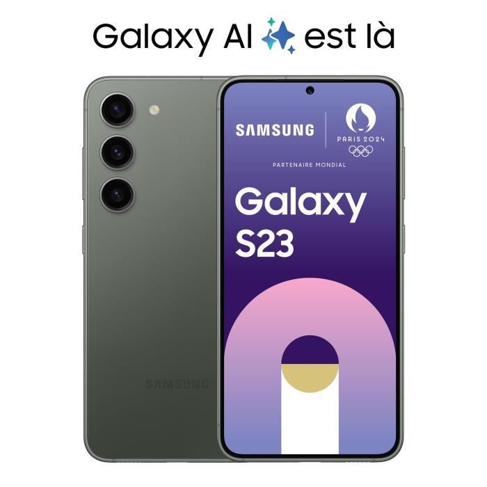 Samsung Galaxy S23 256go Vert Cdiscount Téléphonie