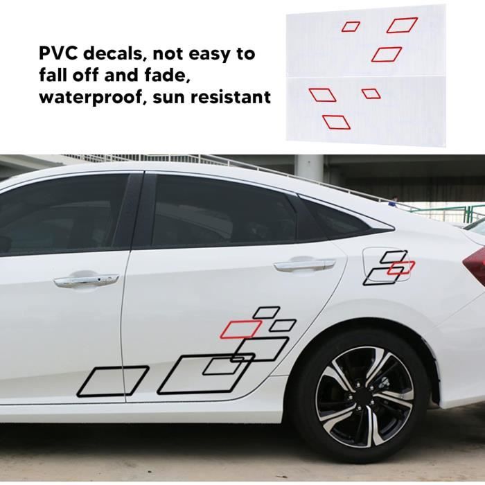 Autocollants Graphiques De Carrosserie De Voiture Autocollants Latéraux ...