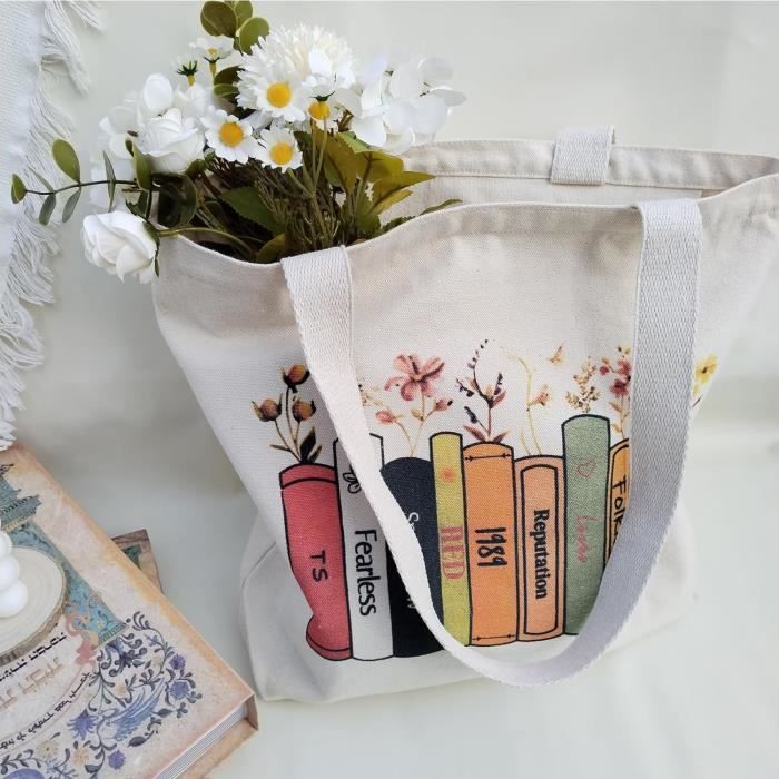 Broadream Sac Tissu, Tote Bag, Sac Toile, Sacs De Courses Et Cabas, Sac ...