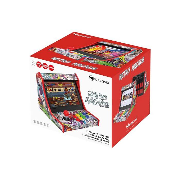 Mini borne d’arcade - SUBSONIC - Switch 2 - Switch - Cdiscount