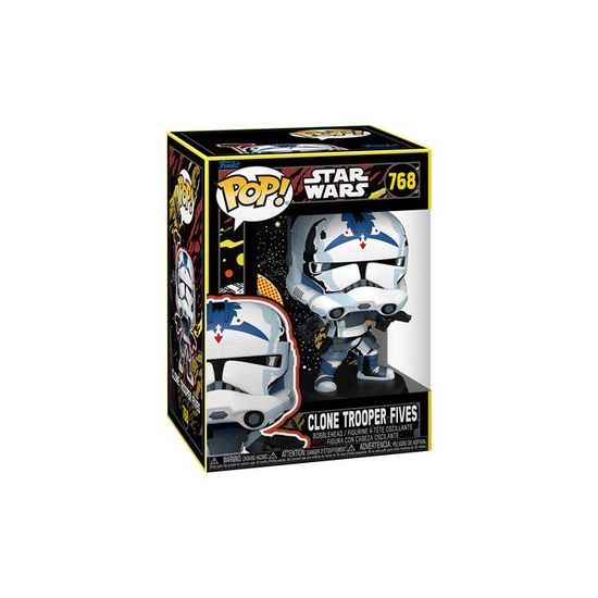 Figurine Funko Pop Star Wars Clone Trooper Fives - Cdiscount Jeux vidéo