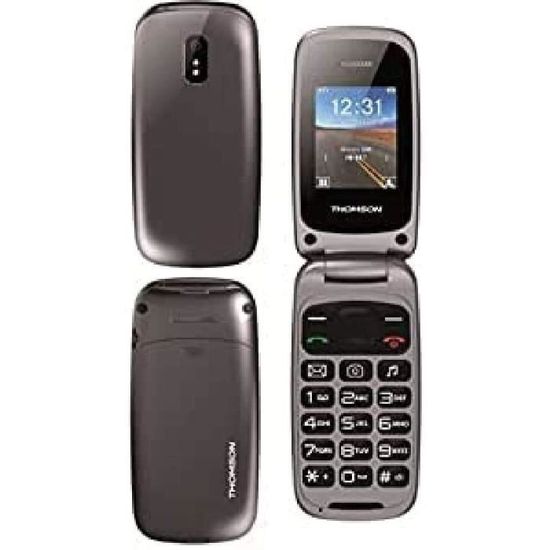TELEPHONE PORTABLE Thomson TLINK40 Silver Blister258 - Cdiscount Téléphonie