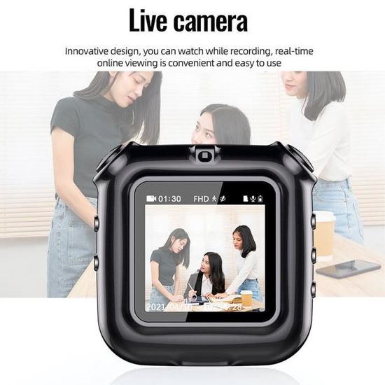 ROM Work One Touch Camera Recording ai Smart HD Noise Reduction Learning Recorder (Shipped with ...