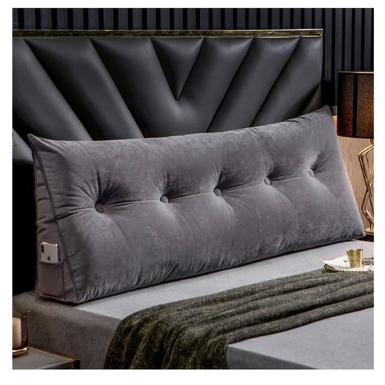 Coussin De Triangle De Chevet,Coussin De Lecture Tête De Lit Cale Nuque ...