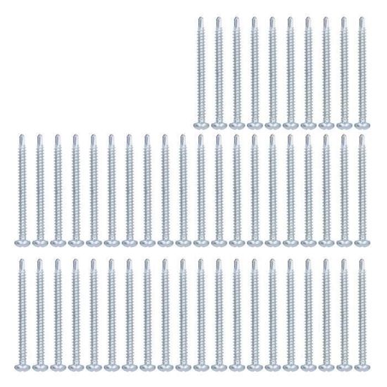 HAOLIP-Vis auto-perceuses Assortiment de Vis Autoperceuses Facile à Serrer Kit de Vis outillage ...