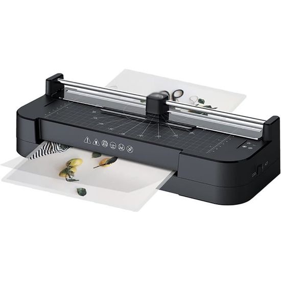 Machine À Plastifier, Plastifieuse 3 En 1 Pour A4-A5-A6, Réglage ...