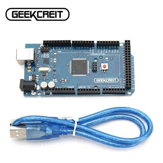 Carte de Commande R3 Mega2560 ATmega2560-16AU Compatible Pr Arduino avec câble USB - Cdiscount ...