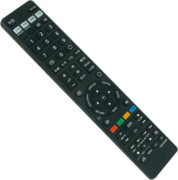 Rm-Ed006 Télécommande Remplacée-Fit Pour Télécommande Tv Sony Rmed006 ...