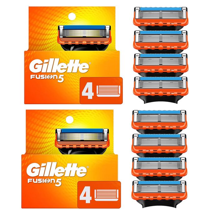 Gillette Fusion 5 recharges de lame de rasoir pour hommes cartouches 8 ...