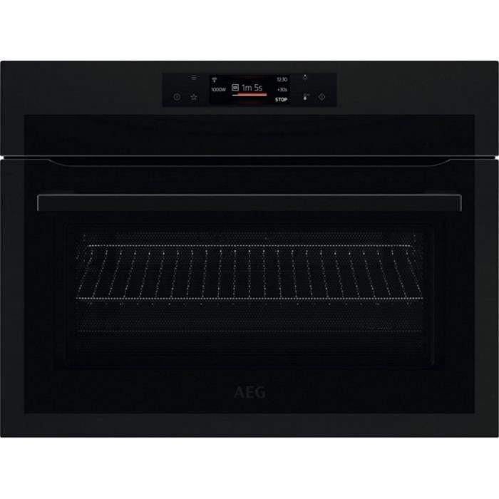 Micro-ondes combiné - AEG - KME768080T - Blanc - Intégrable - Four ...