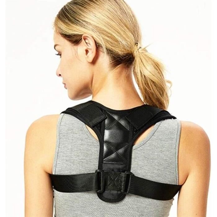 Réglable Dos Brace Posture Postura Correcteur Épaule Lombaire Posture ...