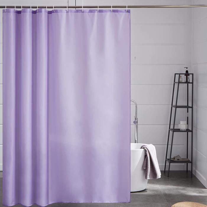 Rideau Douche Tissu Lavable