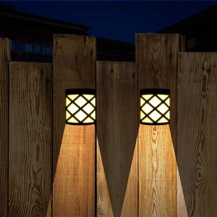 Applique murale exterieur solaire, applique murale d'extérieur d ...