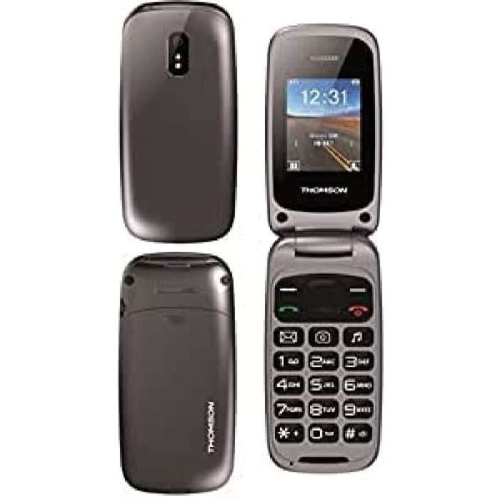 TELEPHONE PORTABLE Thomson TLINK40 Silver Blister258 - Cdiscount Téléphonie