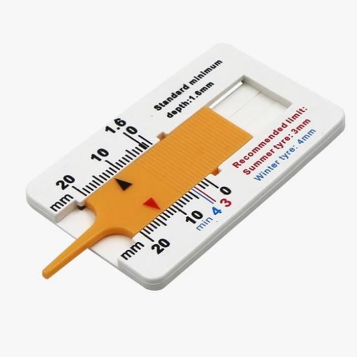 Jauge - étalon,Jauge d'épaisseur de pneu,jauge de profondeur de bande ...