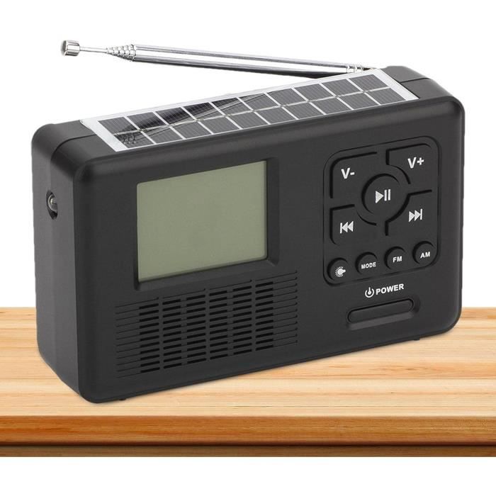 Radio À Manivelle Portable Radio Dab,Radios Météo 2000 Mah Avec ...