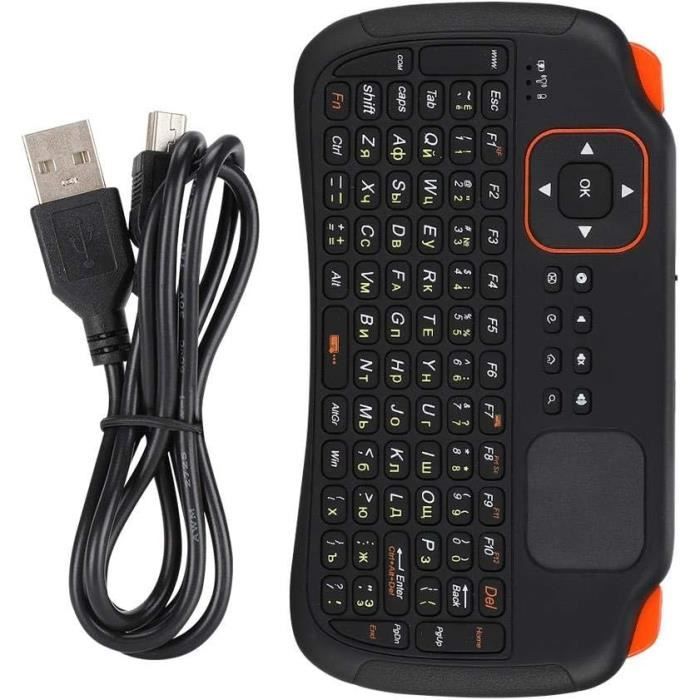 Mini Clavier Rechargeable, Mini Clavier Qwerty Clavier Sans Fil À 83 ...