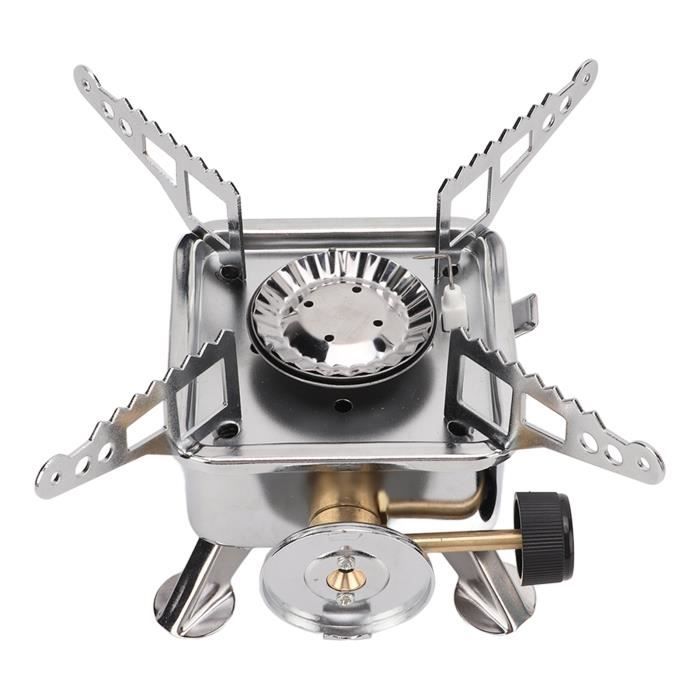 Réchaud à gaz de camping - DILWE - Portable pliable - 3,5 kW - Léger ...