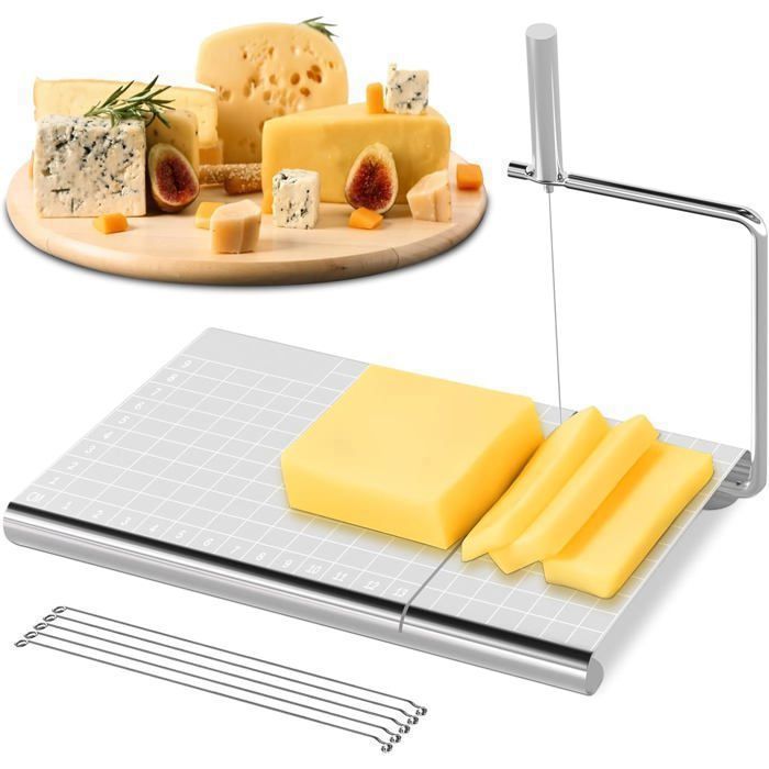 Trancheuse à Fromage - Acier Inoxydable - Balance Intégrée - Coupe ...