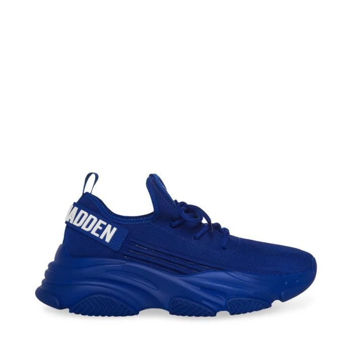 Baskets Steve Madden Prospect - Bleu - Textile - Talon Hauteur 7 cm ...